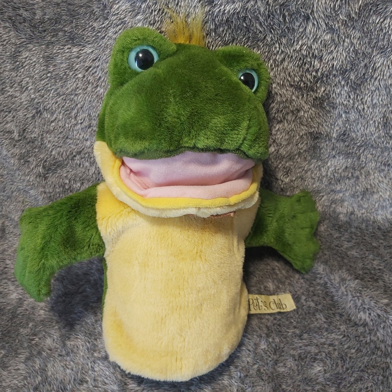 Frog Hand Puppet - Etsy
