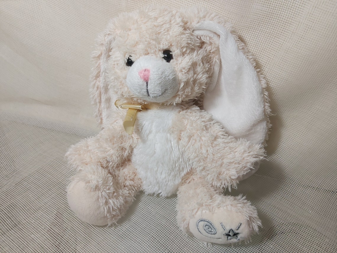 Vintage Plush Bunny. Vintage Plush Rabbit. Vintage White - Etsy
