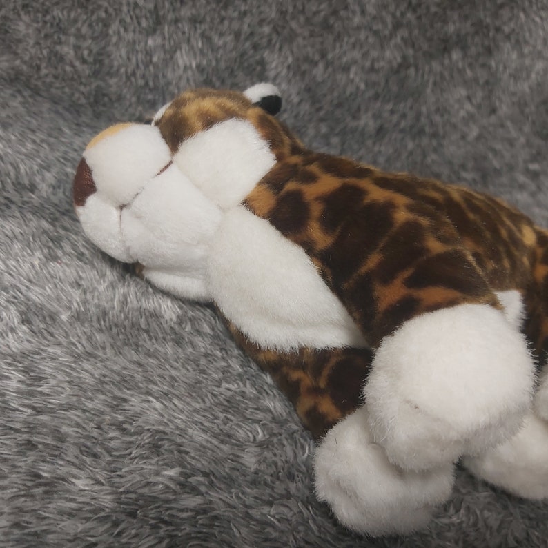 Leopard Plush. Vintage Trudi. Leopard Stuffed Plush. Leopard - Etsy
