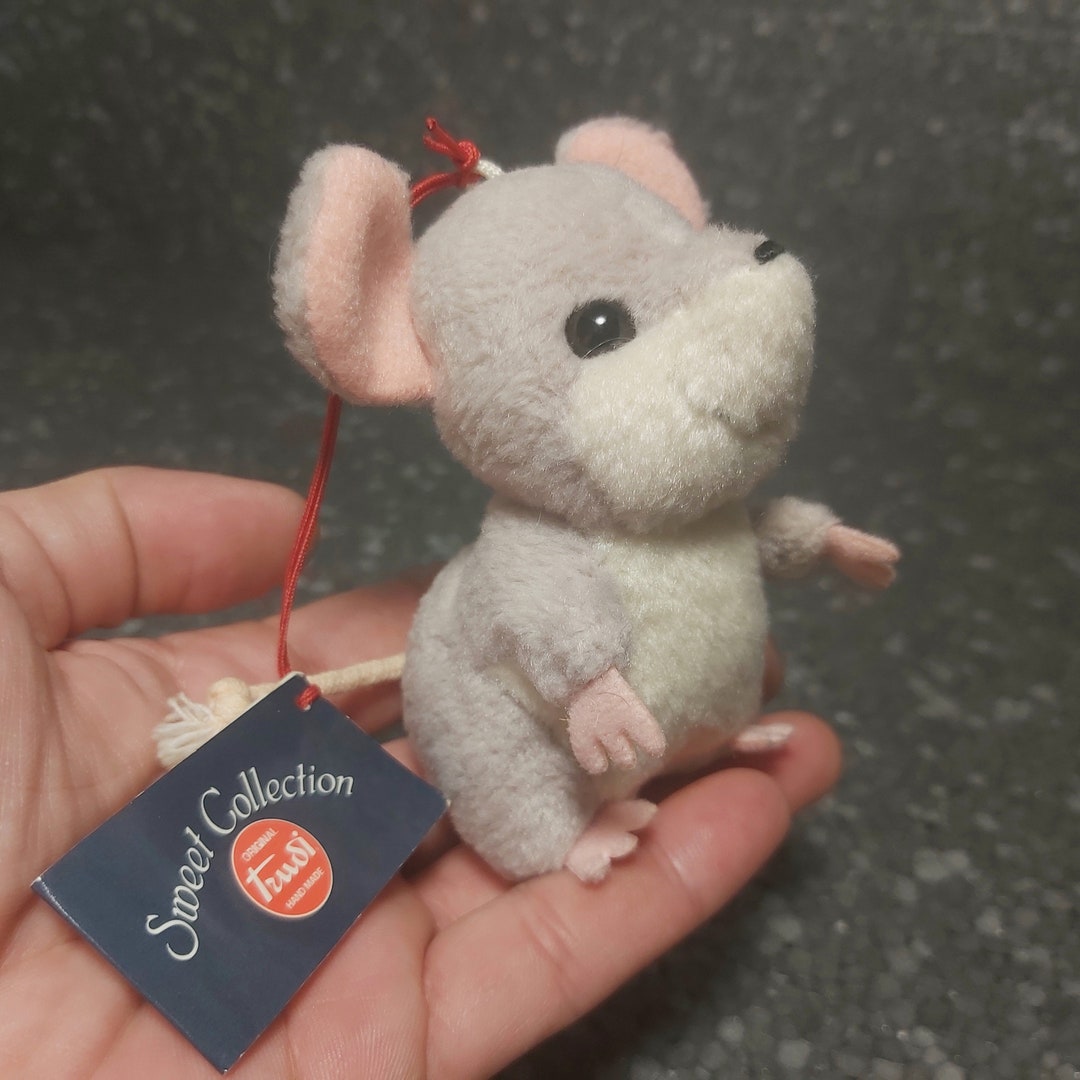 Rodent Mouse Plush. Trudi Vintage Mouse. Small Mouse Trudi Sweet ...