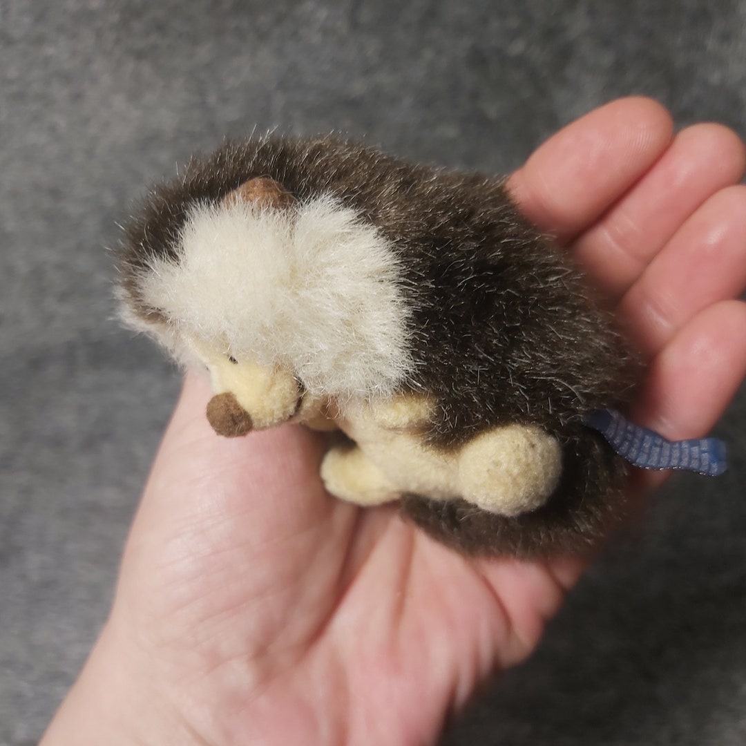 Small Hedgehog Plush. Vintage Trudi. Small Hedgehog Stuffed Animal ...