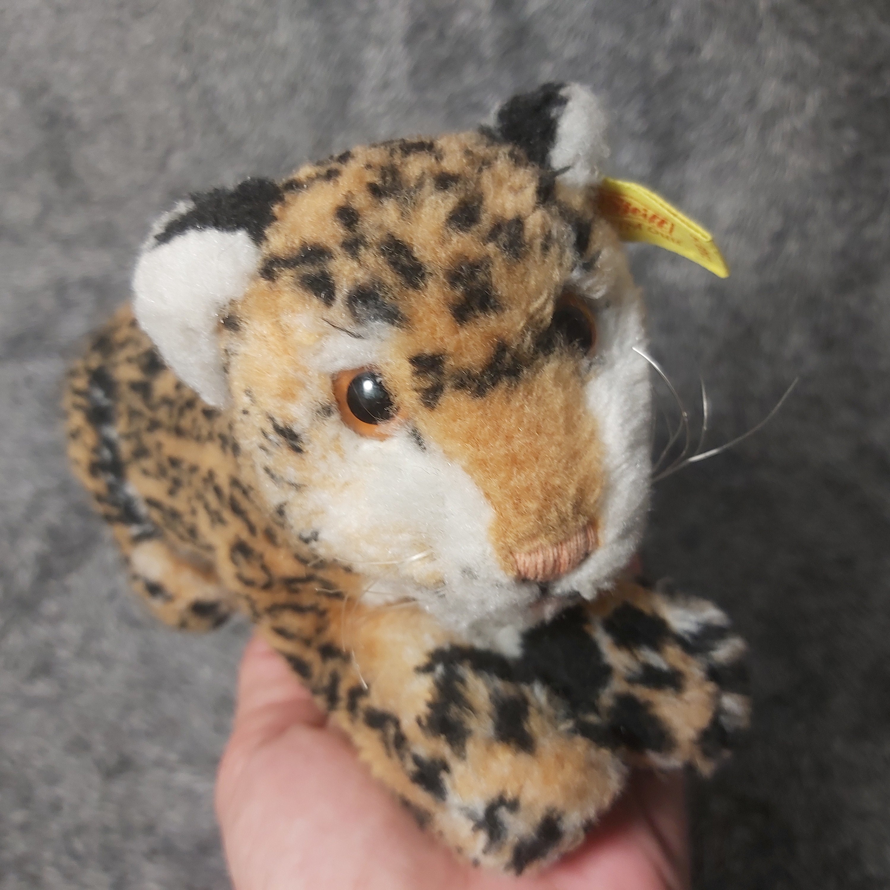 Vintage Steiff Leopard Sigi Stuffed Animal. Leopard Steiff 0825/16 Made ...