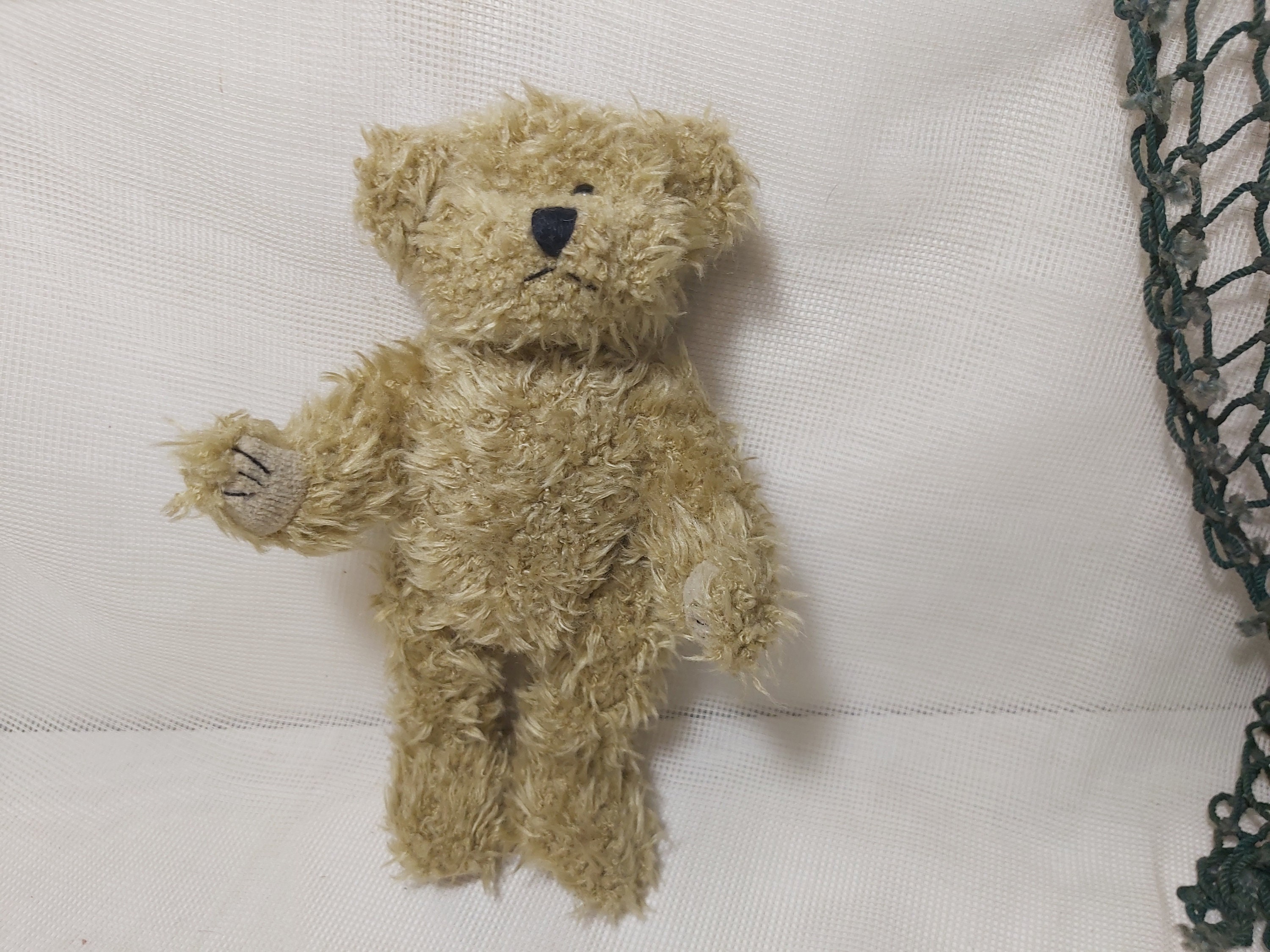 Small Beige Teddy Vintage. Classic Plush Teddy Bear. Movable Vintage ...