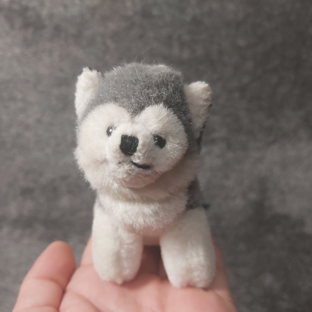 Dog Husky Plush. Trudi Vintage. Small Husky Puppy Dog Trudi Sweet ...