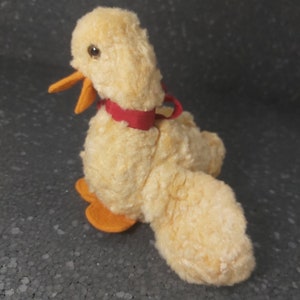 Antique Duck Plush. Small Antique Duckling Stuffed Animal. German ...