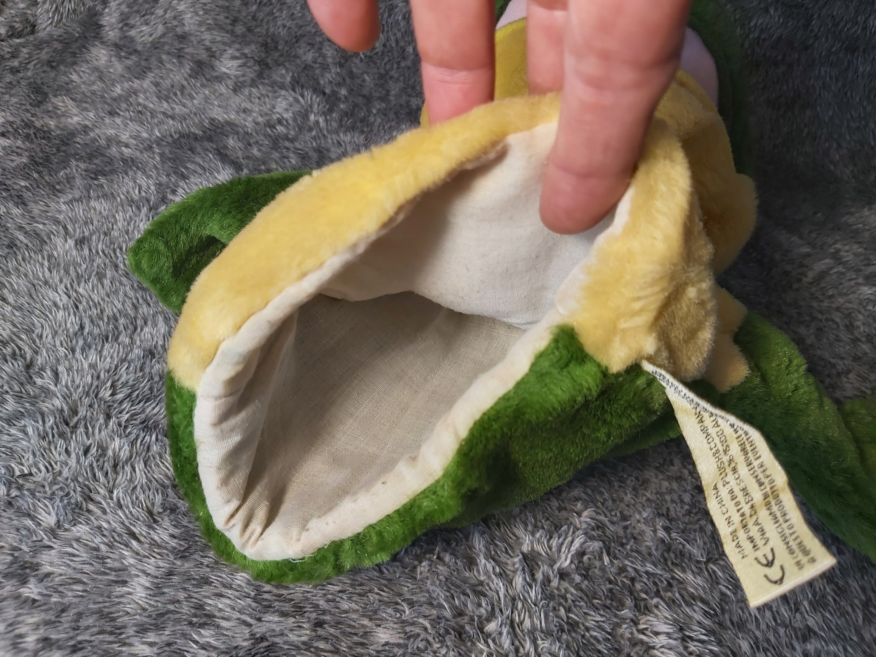 Frog Plush Puppet. Frog Hand Puppet Plush. Stuffed Frog Open Mouth ...