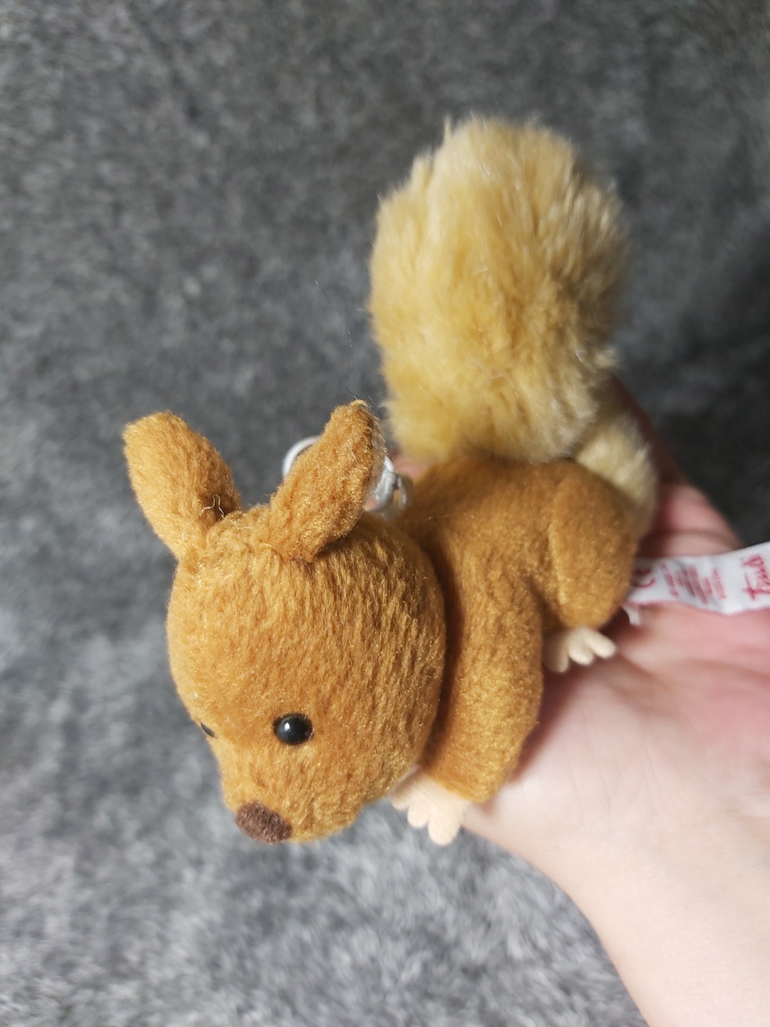 Squirrel Plush Vintage. Squirrel Stuffed Animal Vintage Squirrel Trudi ...