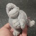 Gray Gorilla Plush. Trudi Vintage Gorilla Monkey. Small Gorilla Trudi ...