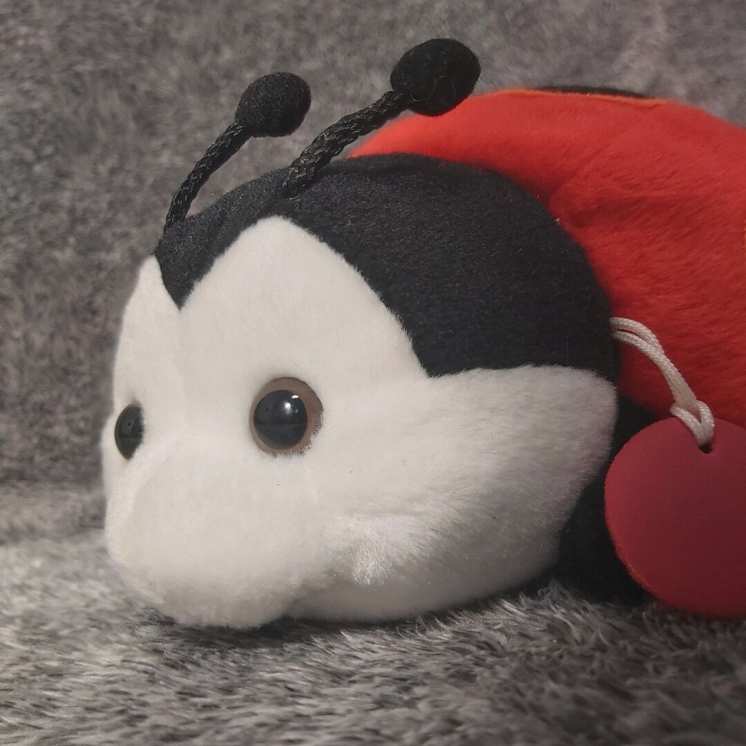 Ladybug Plush. Vintage Trudi. Ladybug Stuffed Plush. Ladybug Vintage ...