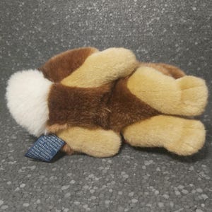 Brown Rabbit Plush. Vintage Bunny Trudi. Realistic Brown Rabbit Stuffed ...