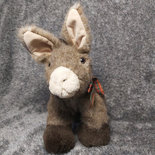 Stuffed Donkey - Etsy