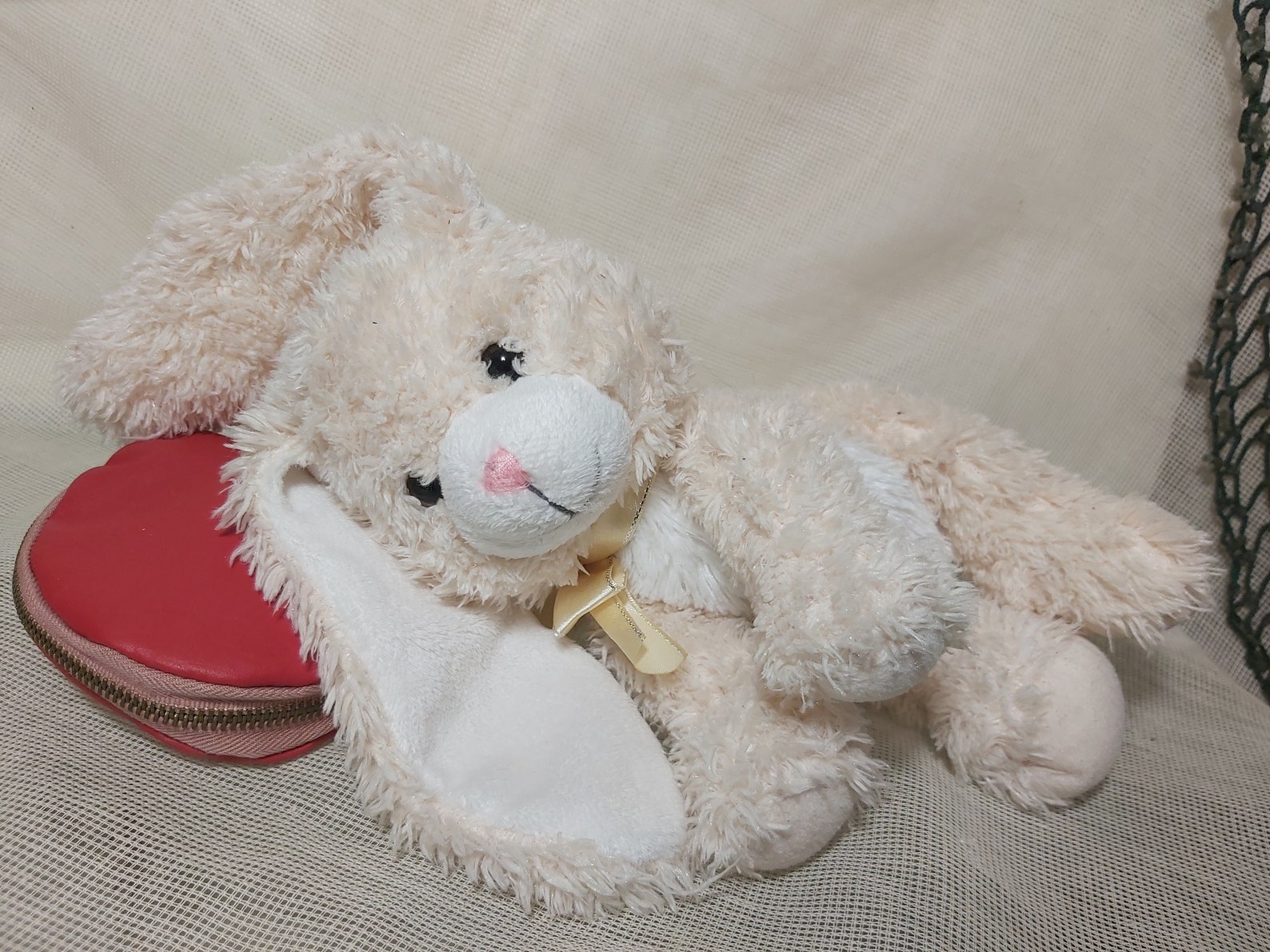Vintage Plush Bunny. Vintage Plush Rabbit. Vintage White - Etsy