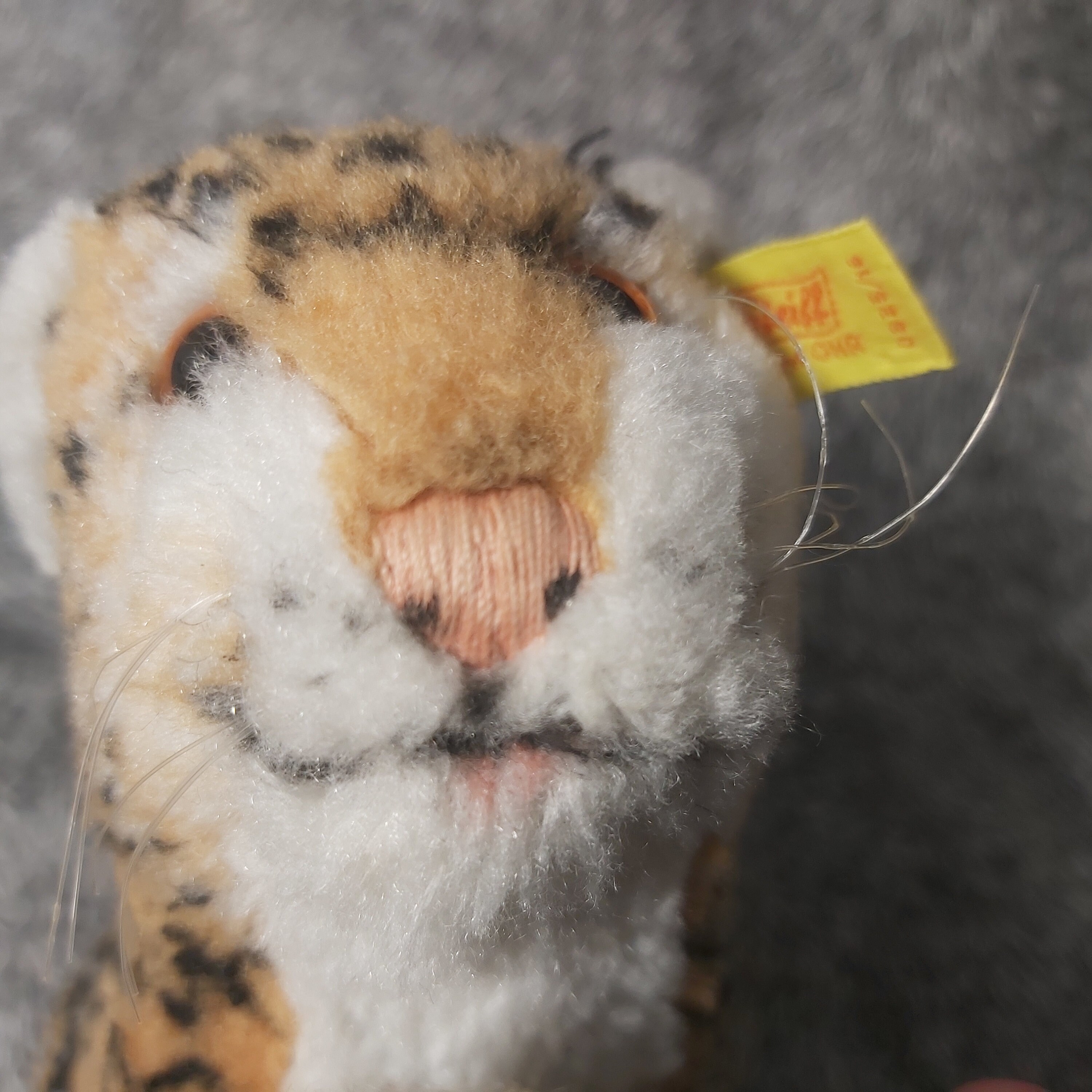 Vintage Steiff Leopard Sigi Stuffed Animal. Leopard Steiff 0825/16 Made ...