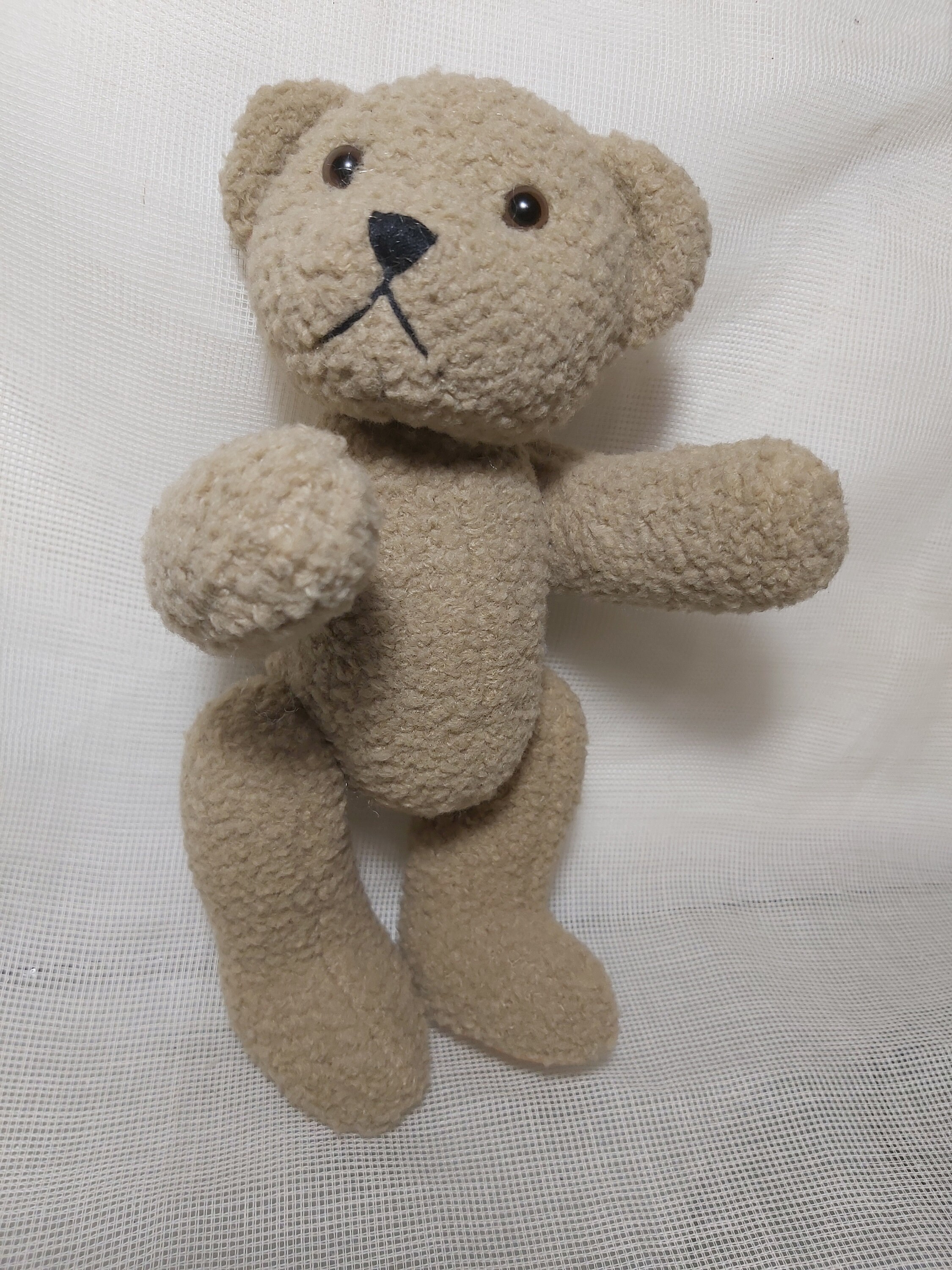 German Teddy Vintage. German Gray Teddy Bear. Vintage Jointed - Etsy