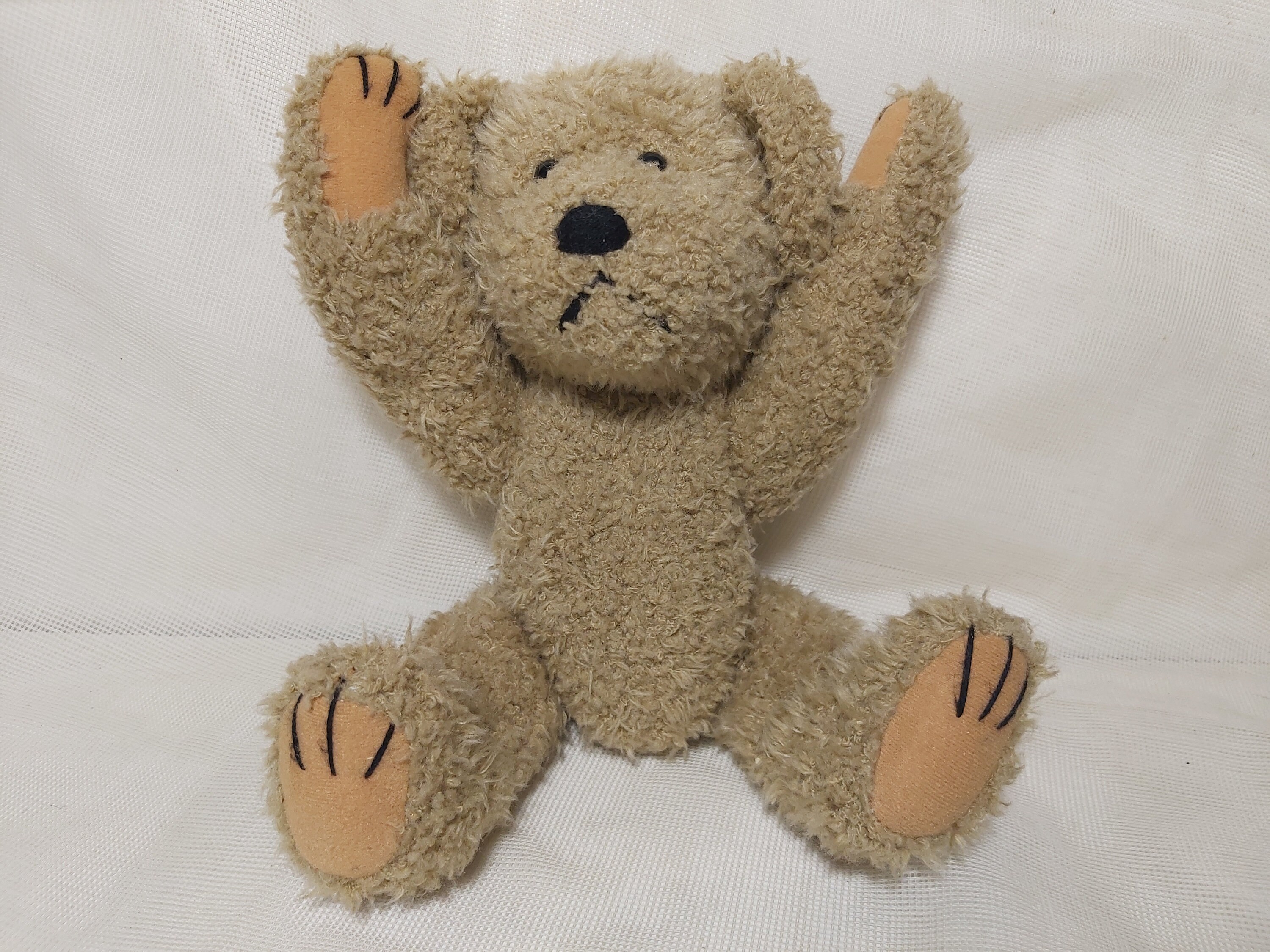 Classic Vintage Beige Teddy Bear. Vintage Stuffed Teddy Bear. - Etsy