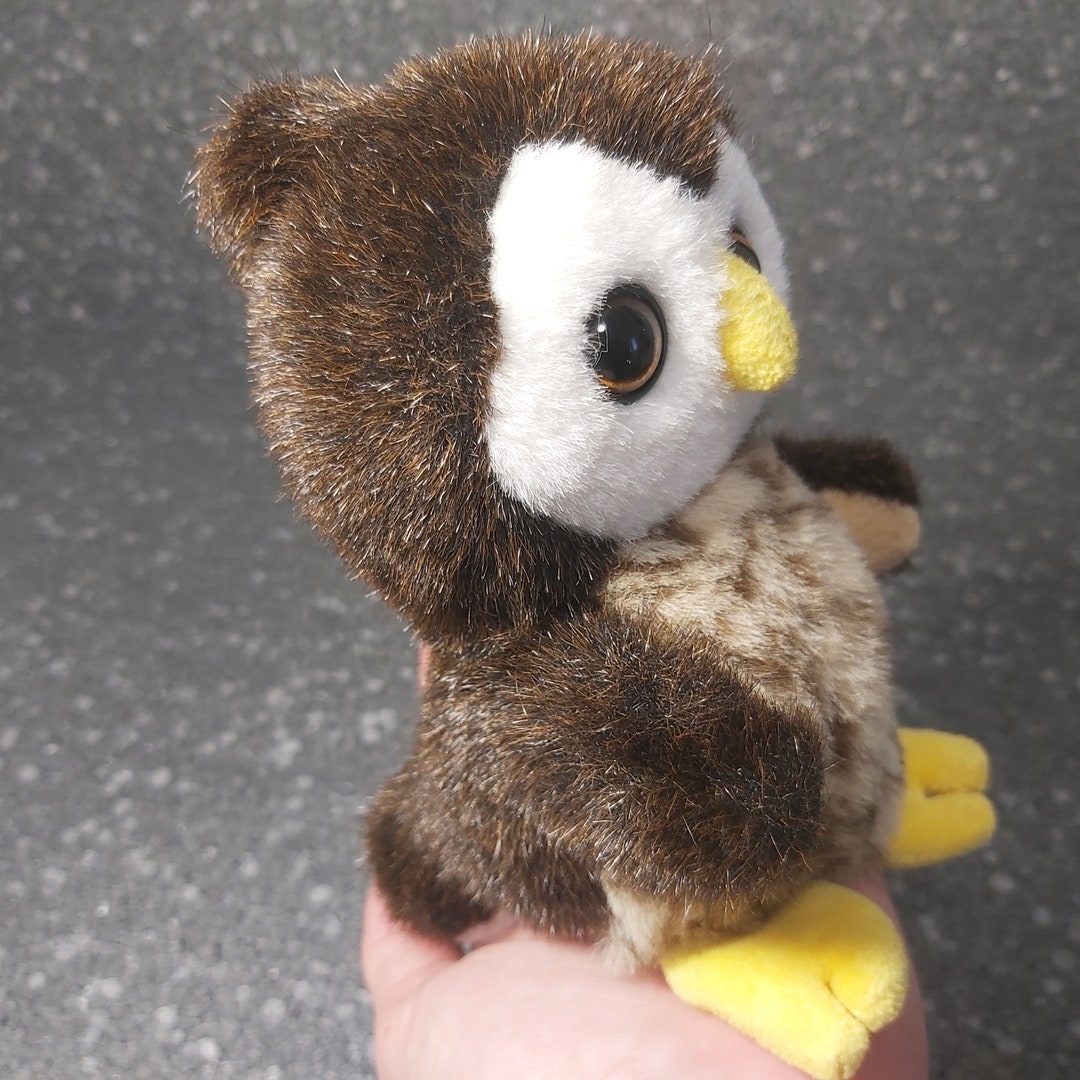 Owl Plush Vintage Trudi Mini Collection. Owl Stuffed Animal. Owl ...