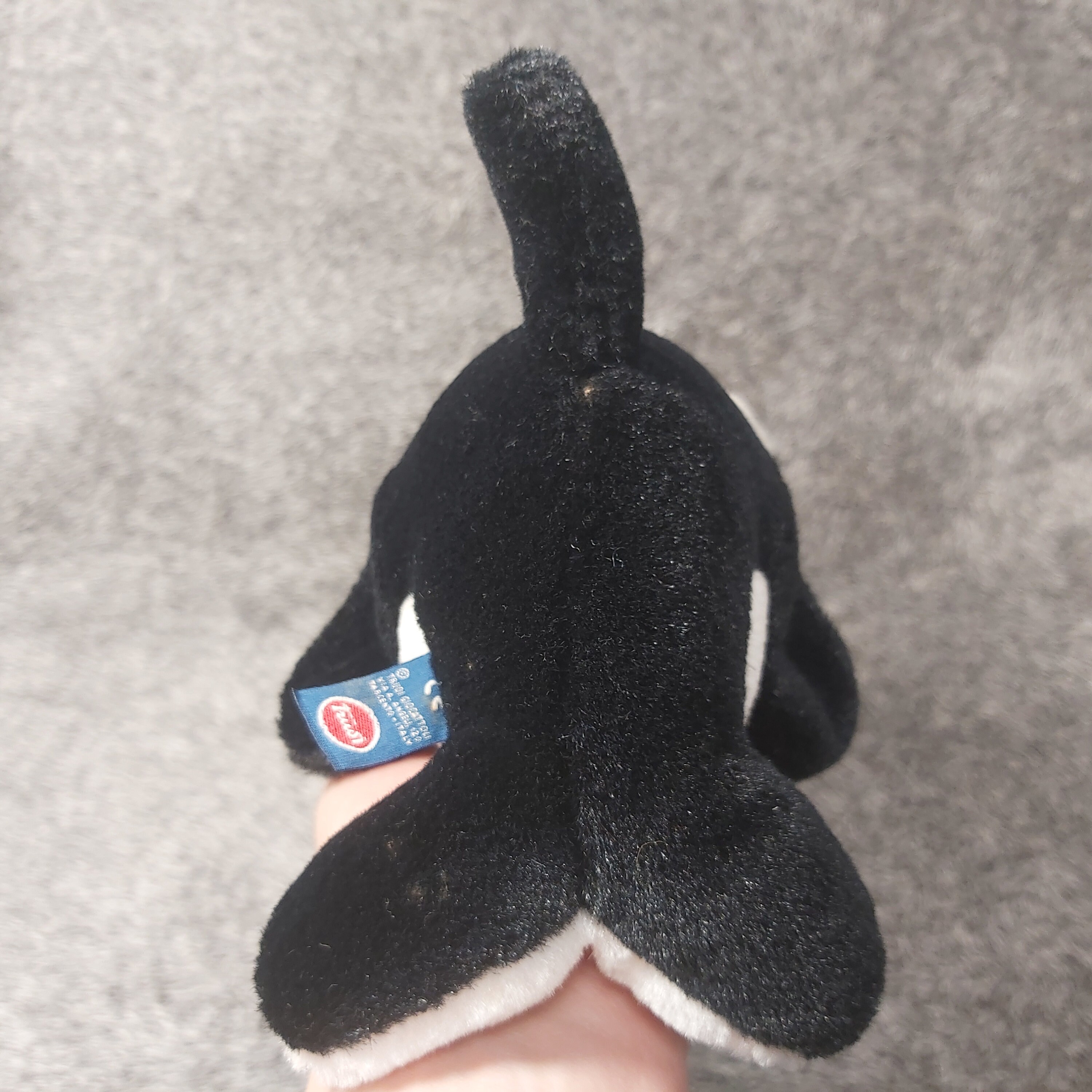 Killer Whale Plush Vintage. Orca Plush. Vintage Trudi. Killer Whale ...