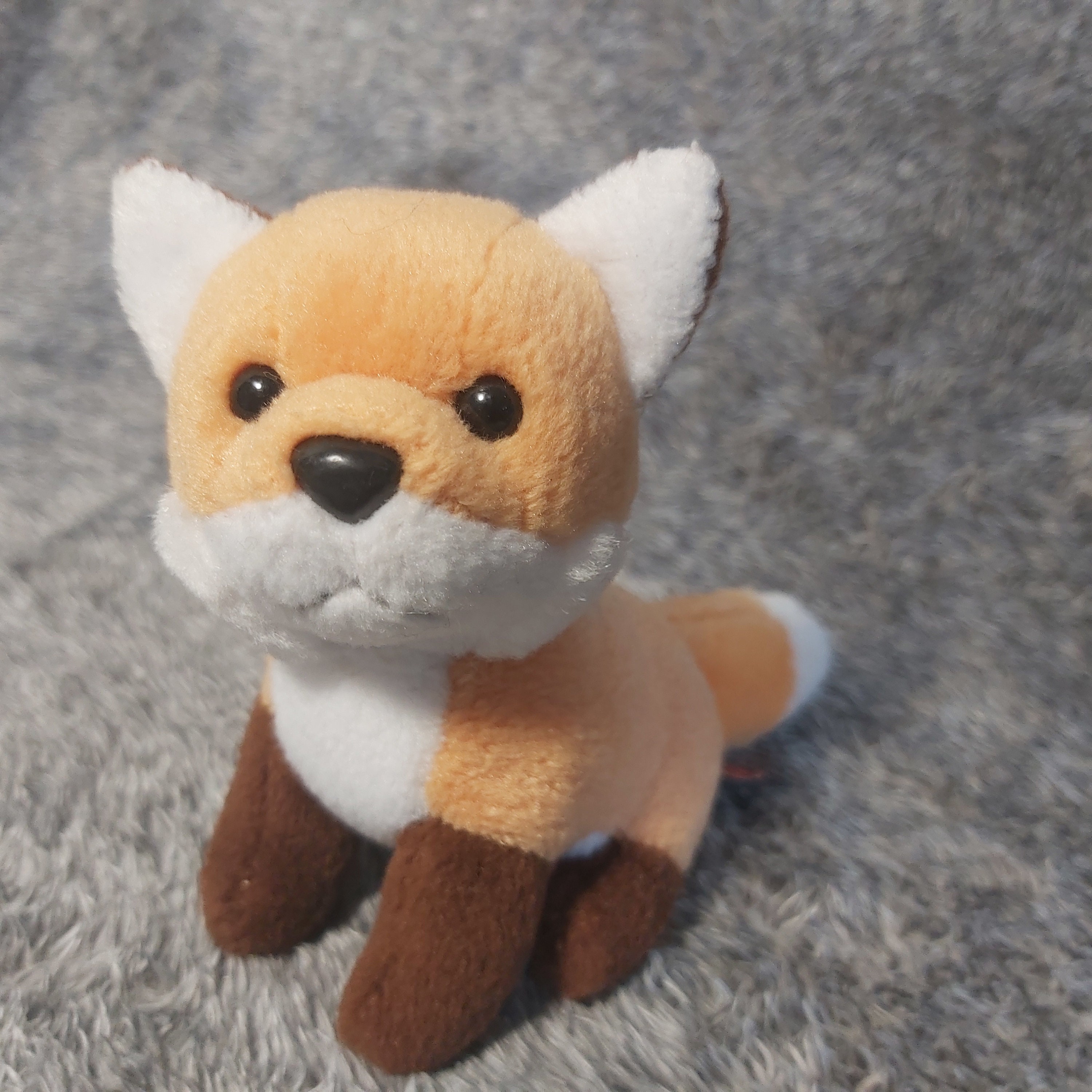 Red Fox Plush. Vintage Red Fox Trudi Mini Collection. Red Fox - Etsy