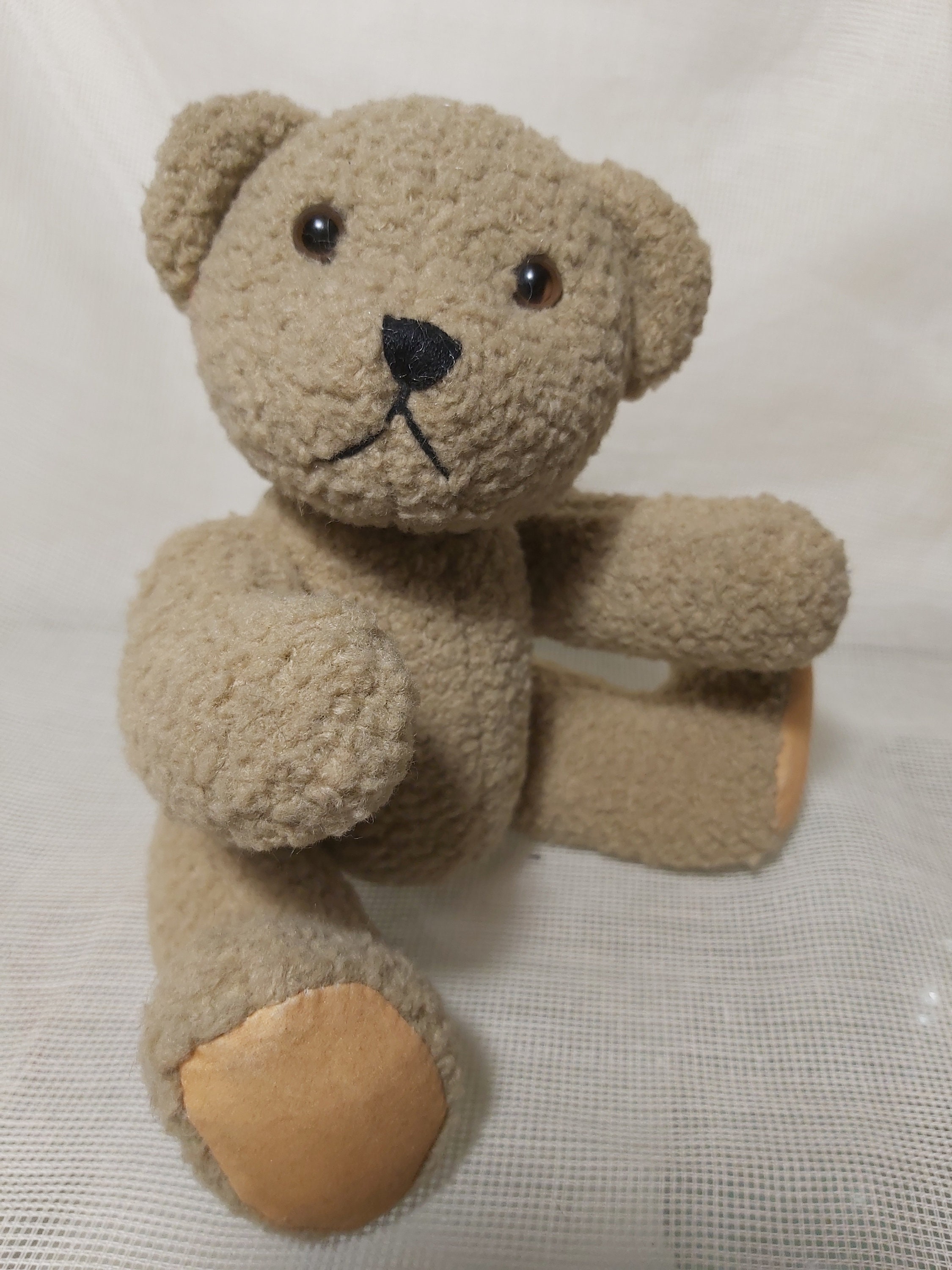 German Teddy Vintage. German Gray Teddy Bear. Vintage Jointed - Etsy