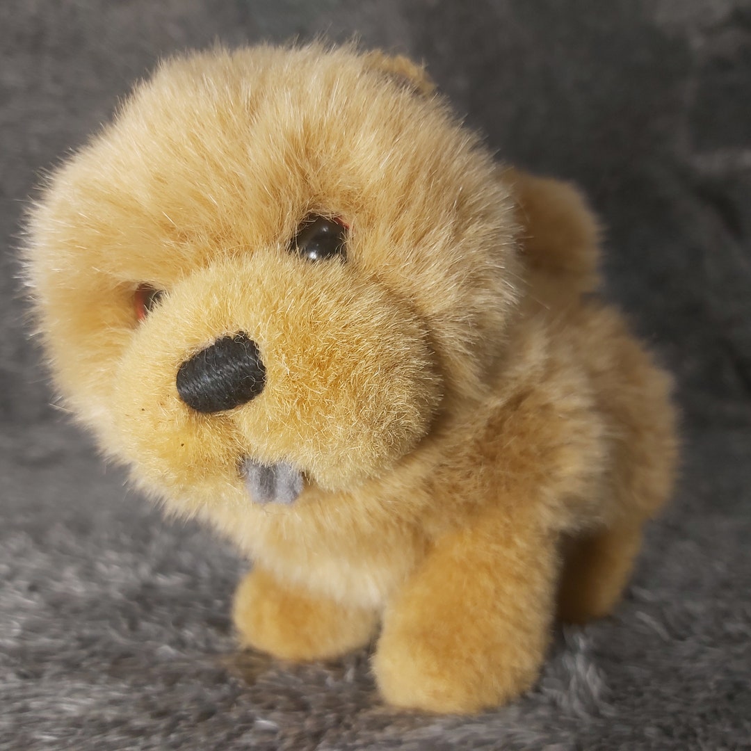 Chow Chow Plush Puppy. Vintage Trudi. Chow Chow Stuffed Plush. Puppy ...