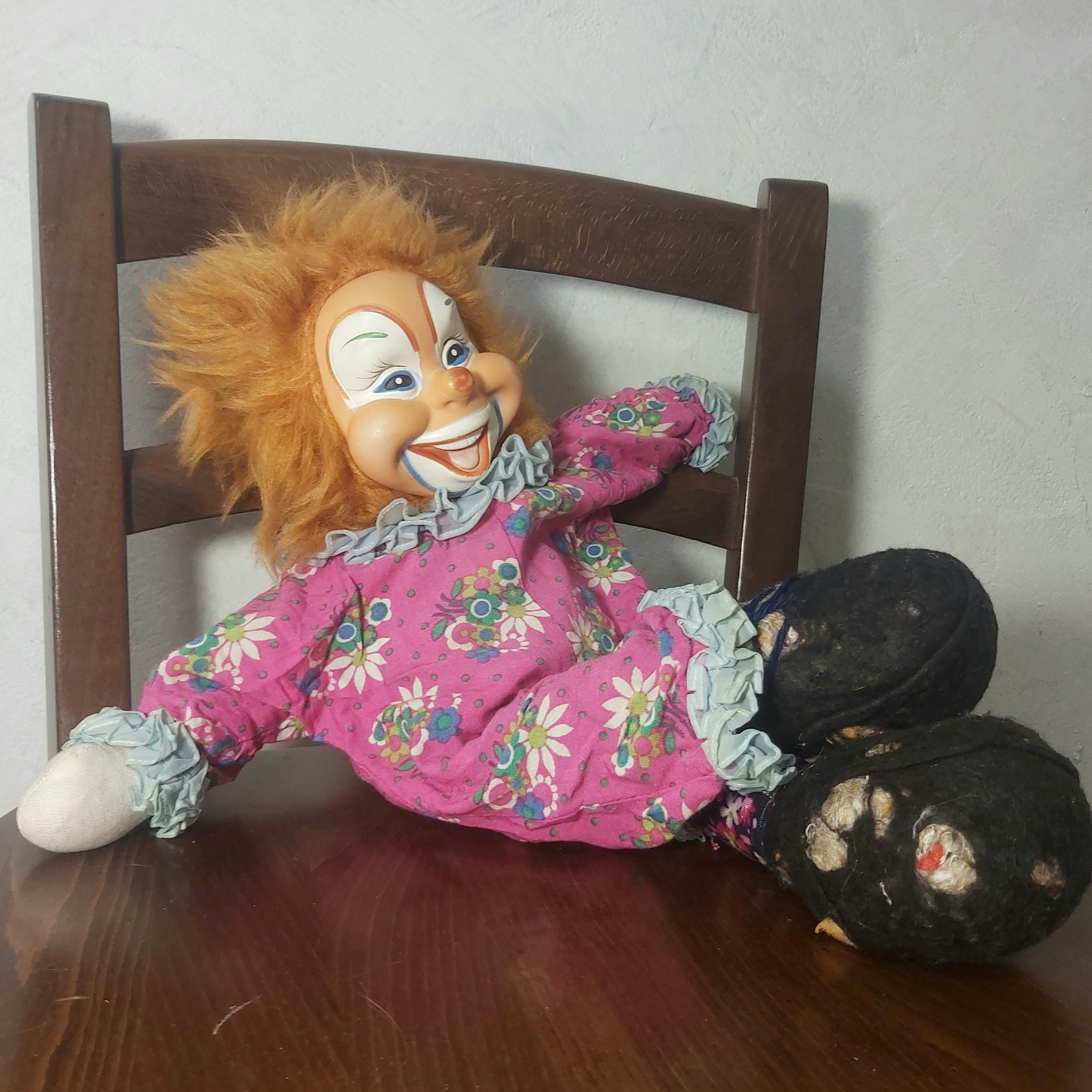 Vintage Rushton Clown 1960s. Rushton Star Creation Stuffed - Etsy
