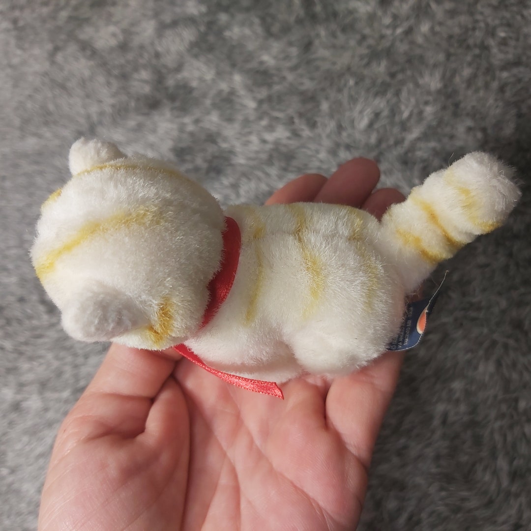 Tabby Kitten Plush. Trudi Vintage Kitten. Small Tabby Kitten Trudi ...