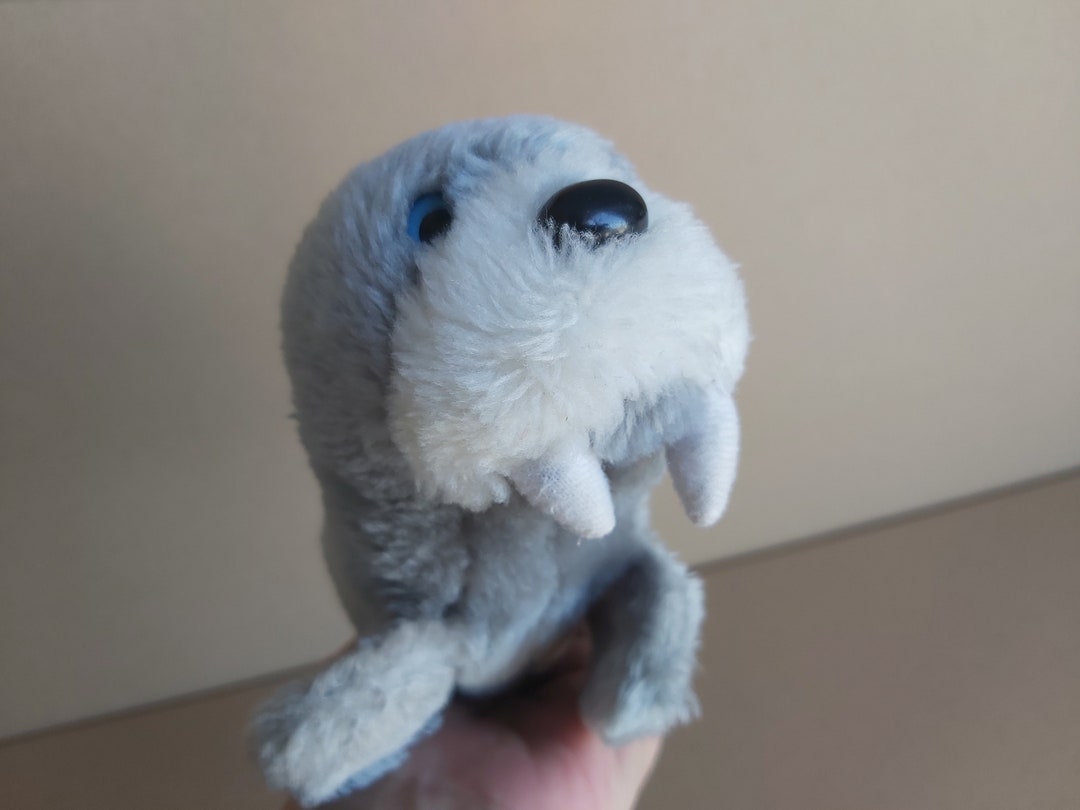Plush Walrus. Vintage Stuffed Walrus. Small Soft Plush Walrus. Fish - Etsy