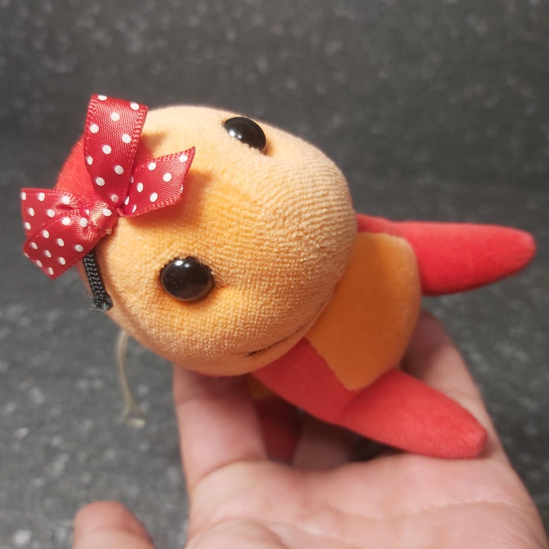 Keychain Red Ant Plush. Vintage Trudi Mini Collection Ant Stuffed ...