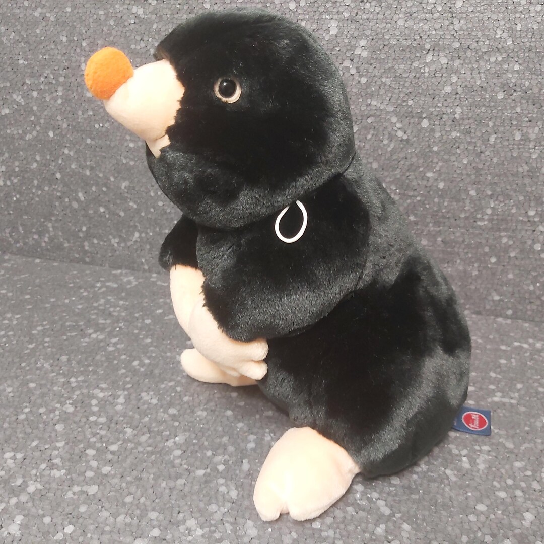 Large Mole Plush Vintage. 10inches Mole Trudi. Vintage Mole Stuffed ...