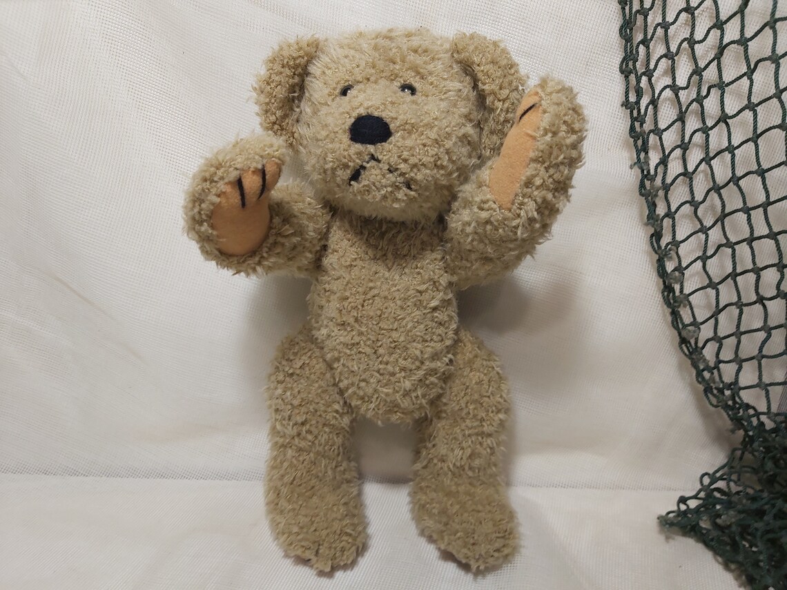 Classic Vintage Beige Teddy Bear. Vintage Stuffed Teddy Bear. - Etsy