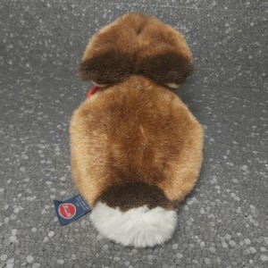 Brown Rabbit Plush. Vintage Bunny Trudi. Realistic Brown Rabbit Stuffed ...