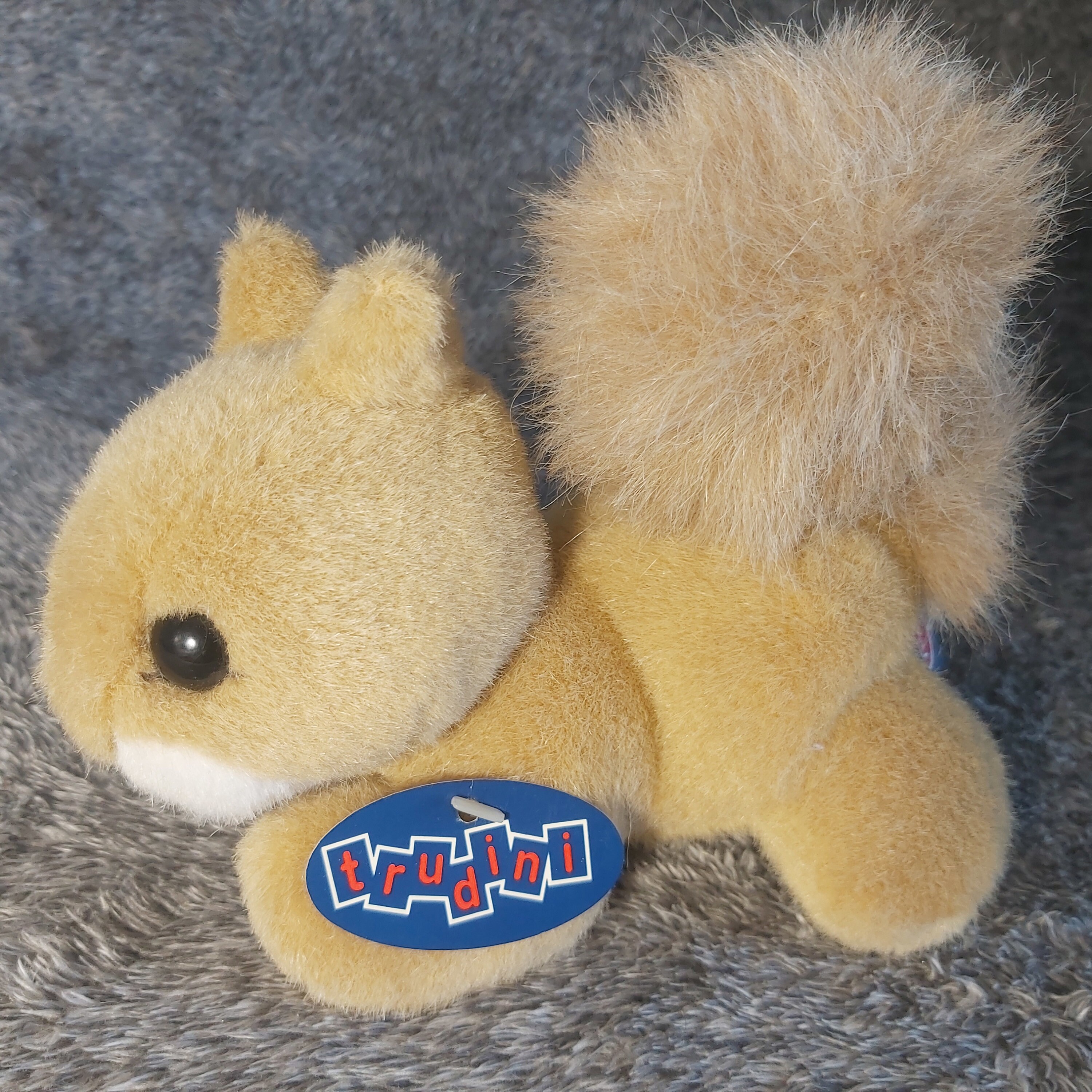 Squirrel Plush. Vintage Trudi. Squirrel Stuffed Animal Plush. - Etsy