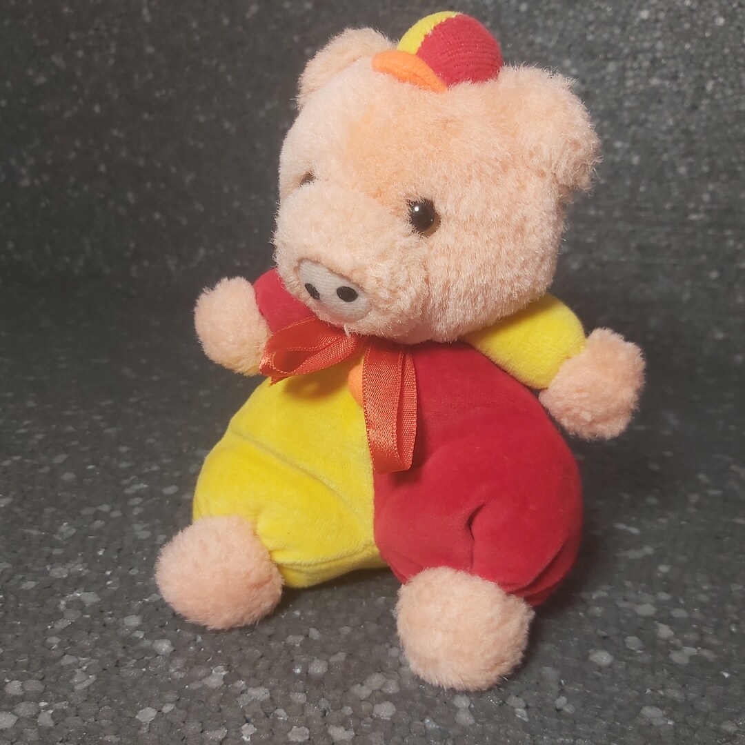 Plush Piglet Clown Vintage. Clown Pig Vintage Plush. Clown Piglet ...