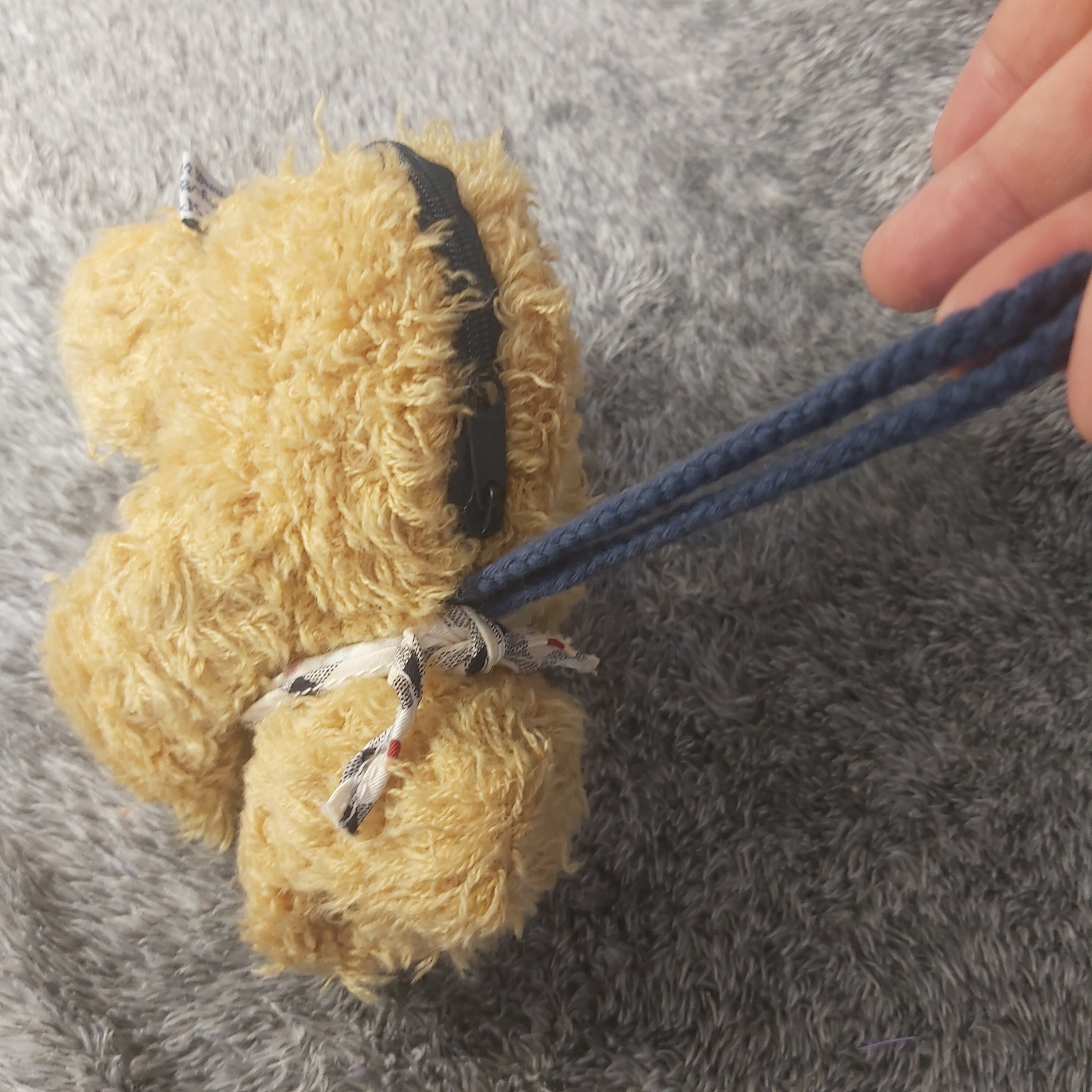 Vintage Teddy Bear Coin Purse. Vintage Plush Bear Coin Case - Etsy