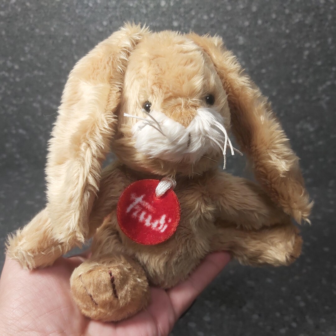 Small Bunny Ben by Trudi. Plush Rabbit Ben. Trudi Plushies Italy. Trudi ...
