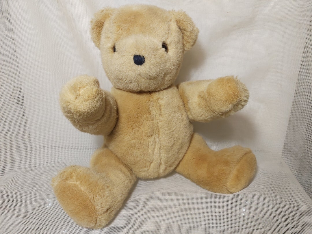 Fully Jointed Teddy Bear. Jointed Vintage Plush Teddy Bear. Jointed ...
