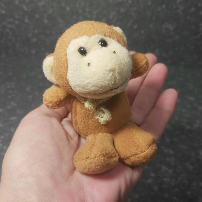 Monkey Plush - Etsy
