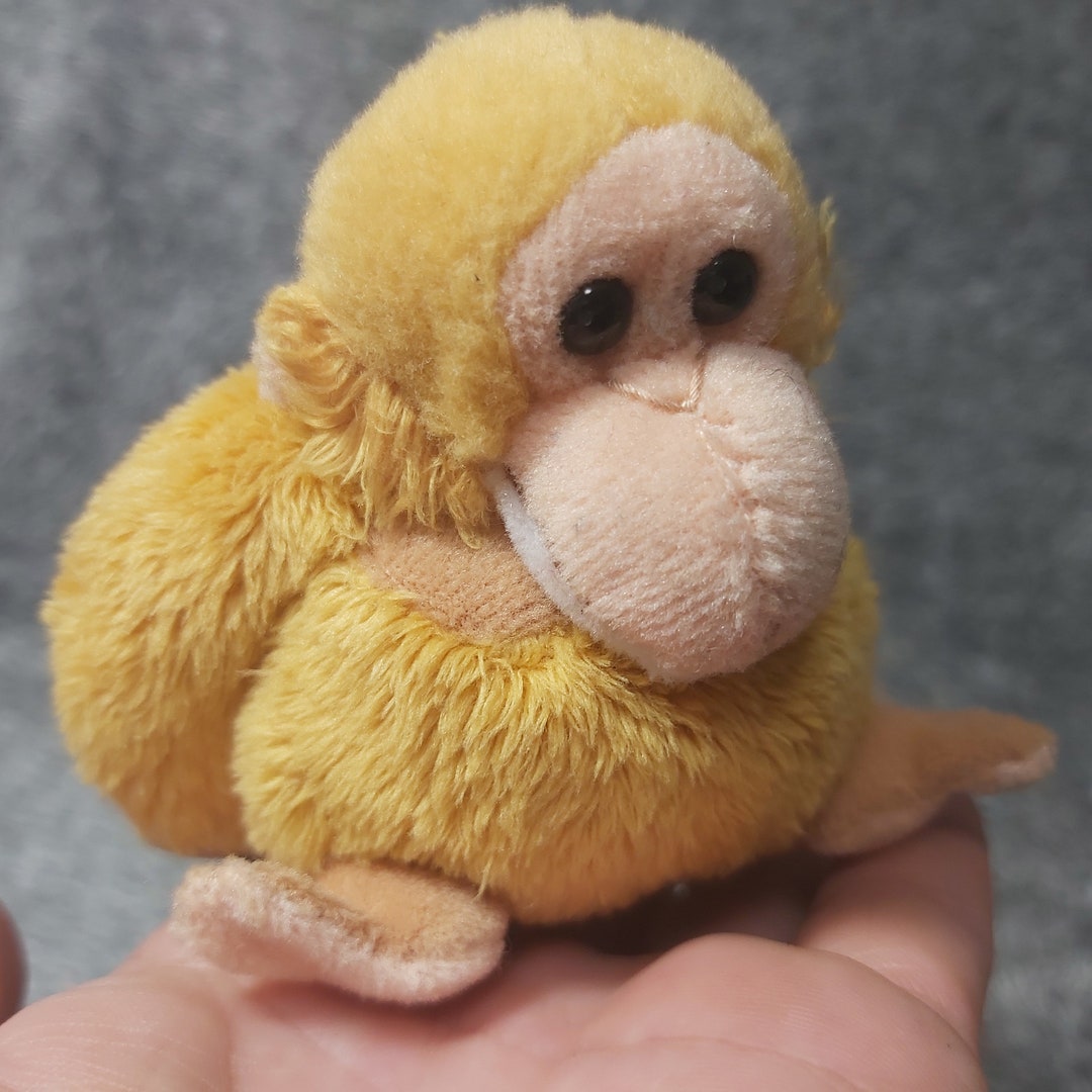 Orangutan Monkey Plush Vintage. Monkey Stuffed Animal Vintage Monkey ...
