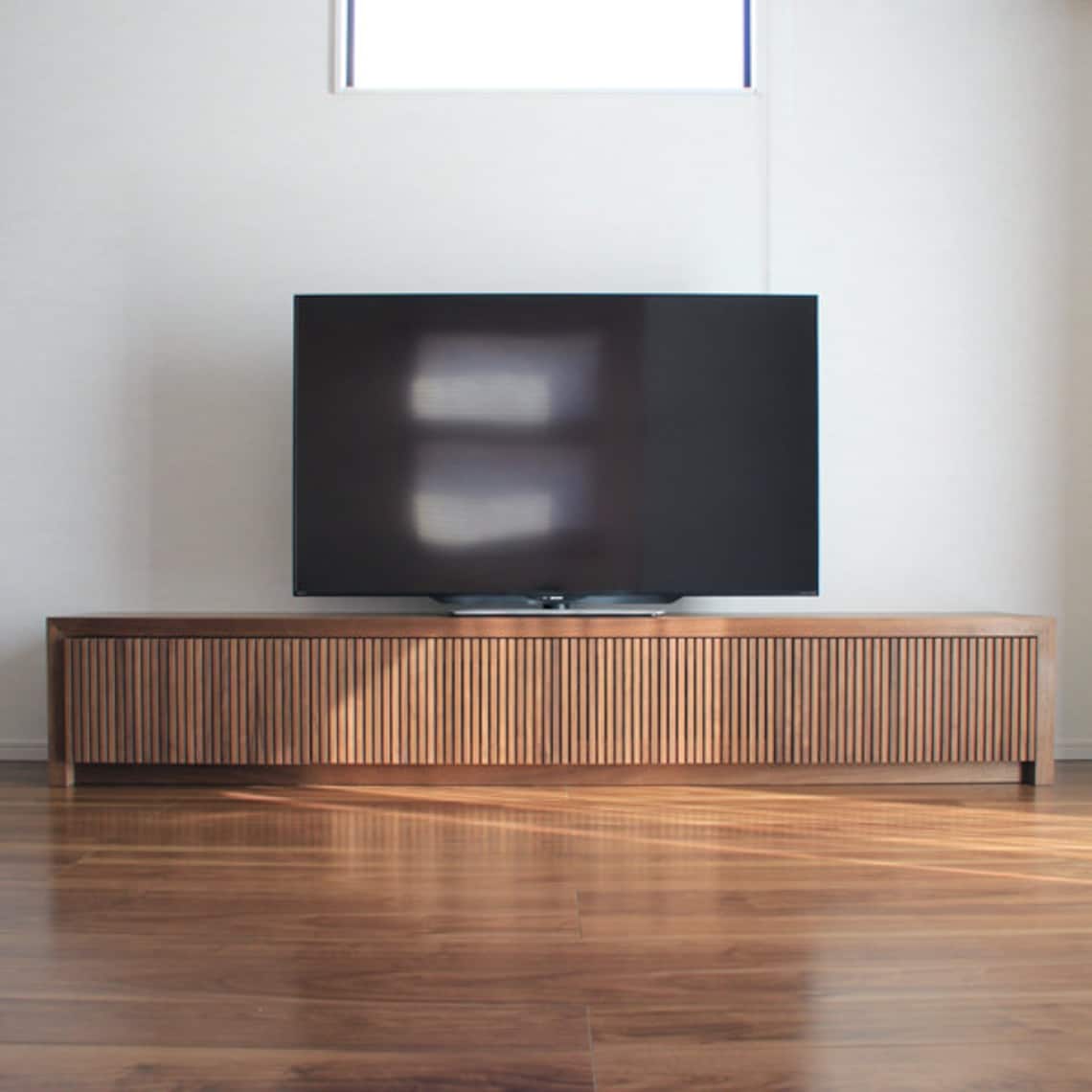 Solid Black Walnut Consolemedia Consoletv Cabinetwalnut - Etsy