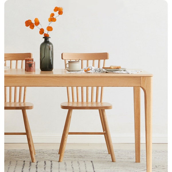 Wood Dining Table - Etsy