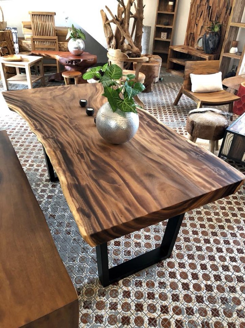 Live Edge Dining Table Live Edge Dining Tables Luxury Dining - Etsy Live Edge Dining Table Live Edge Dining Tables Luxury Dining - Etsy