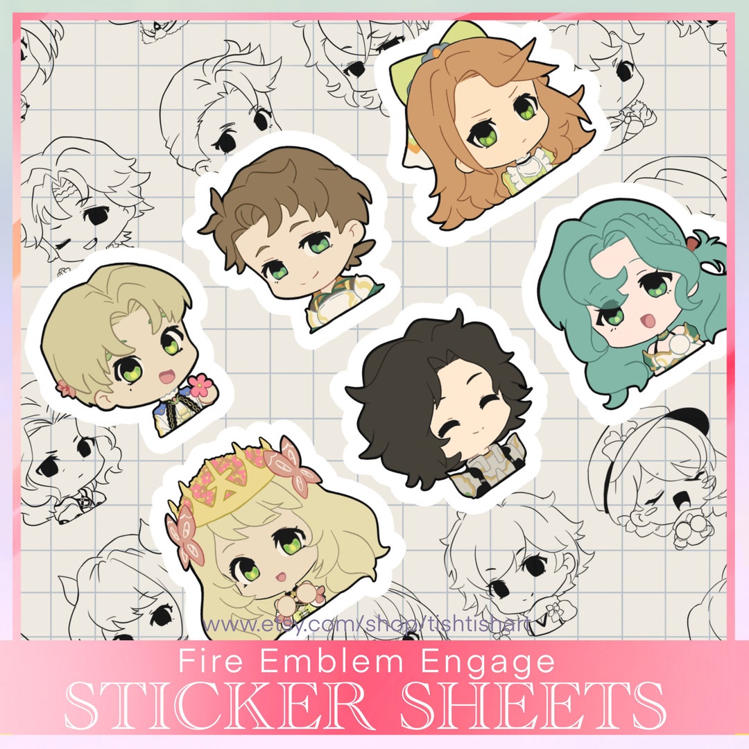 FE Engage Sticker Sheets - Etsy
