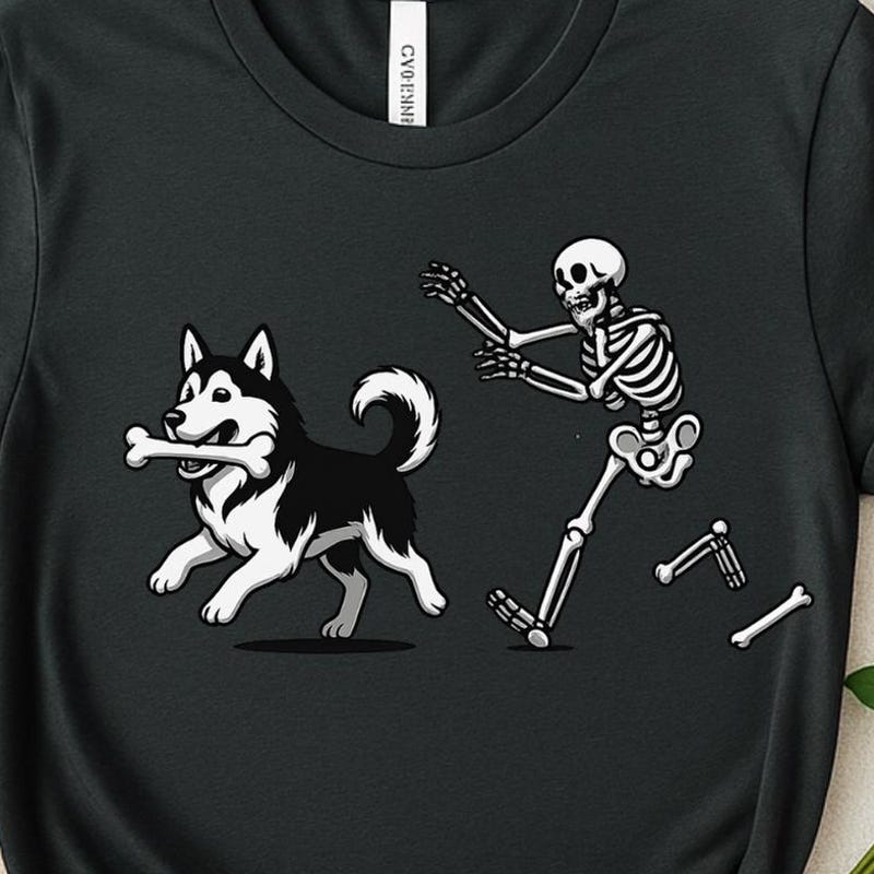 Husky T Shirt - Etsy