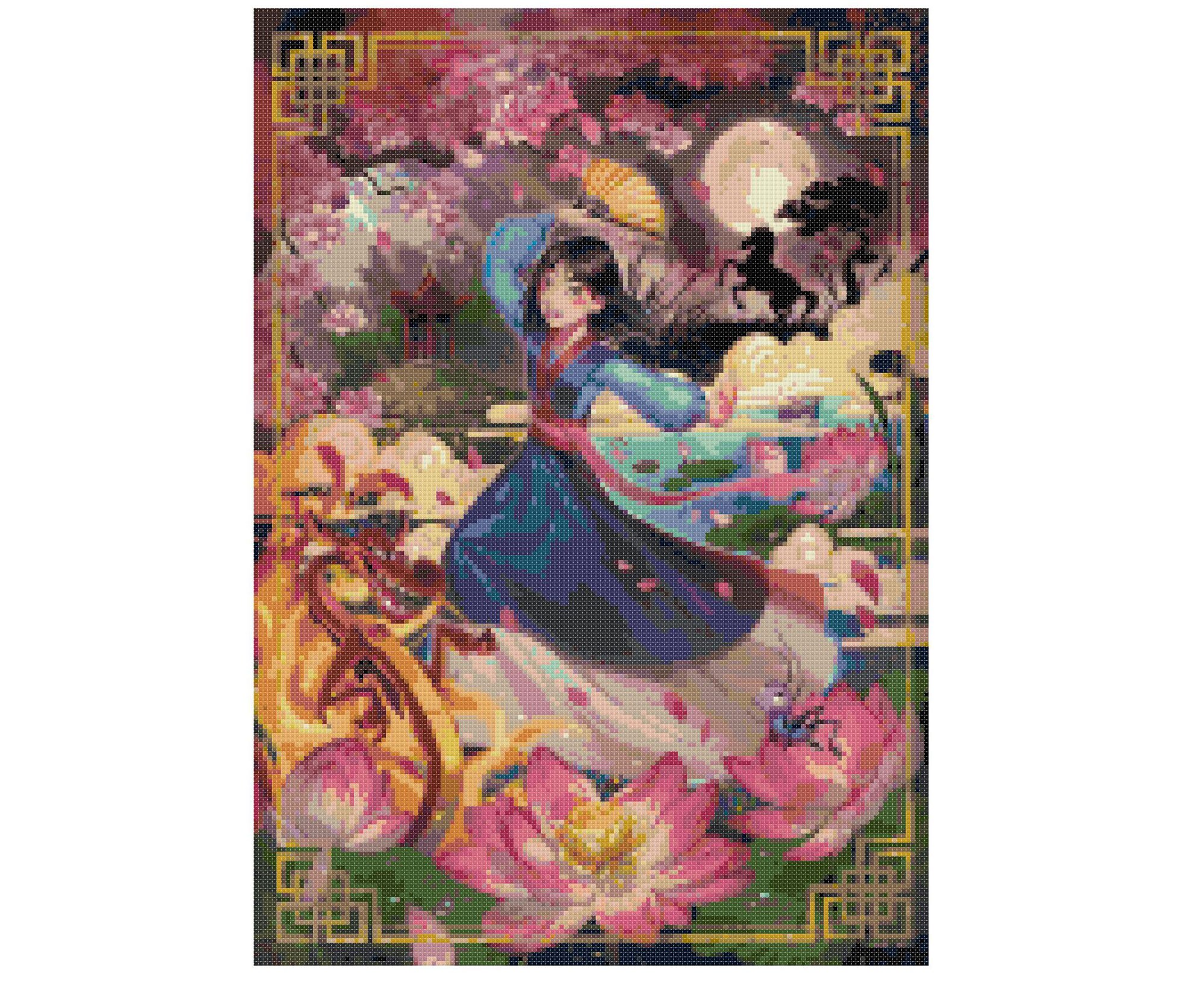 Mulan / Cross Stitch PDF Pattern / Instant Download - Etsy