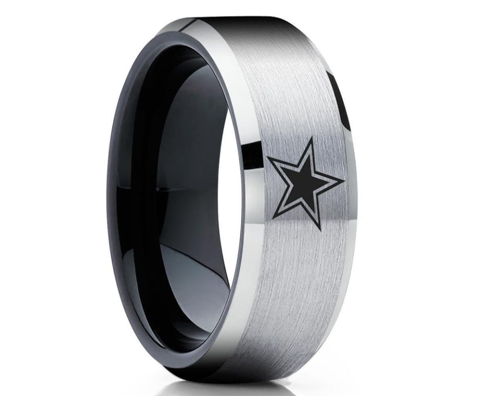 Star Wedding BandGalaxy Star RingUnique Wedding | Etsy