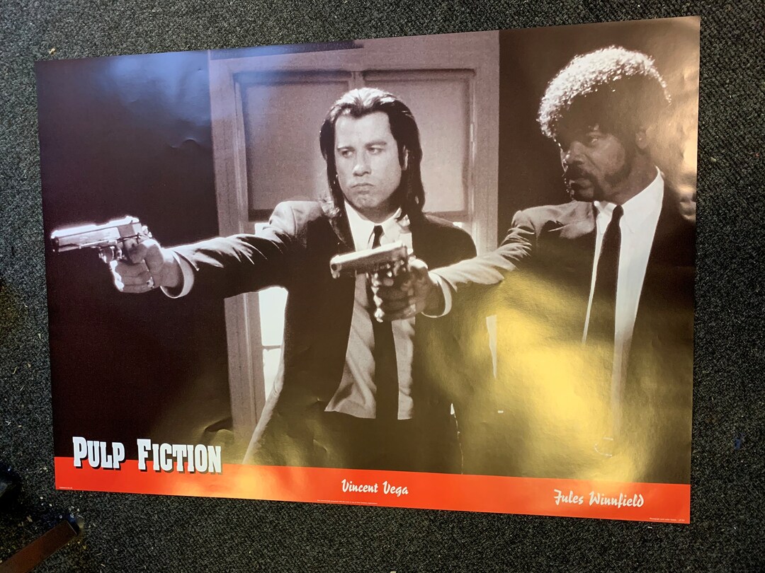 Pulp Fiction 1994 Poster - Etsy