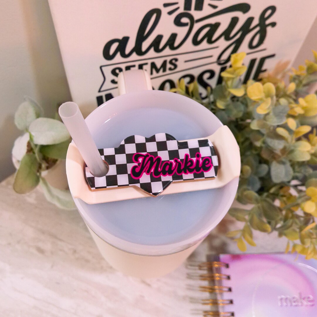 Custom 3-piece Stanley Name Plate Set – Personalized Heart, Candy ...