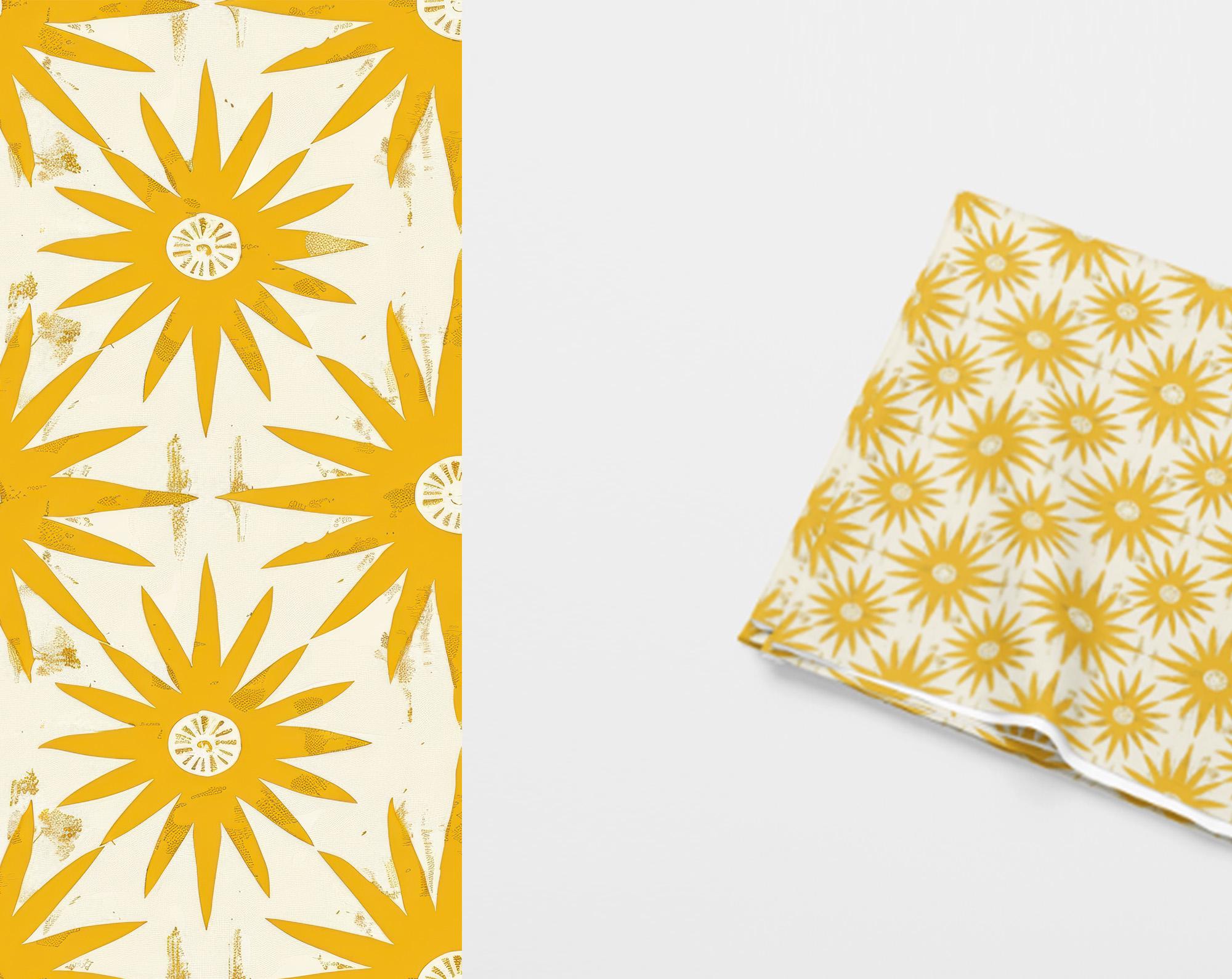 12 Seamless Sun Patterns | Sunshine Digital Paper | Instant Download ...