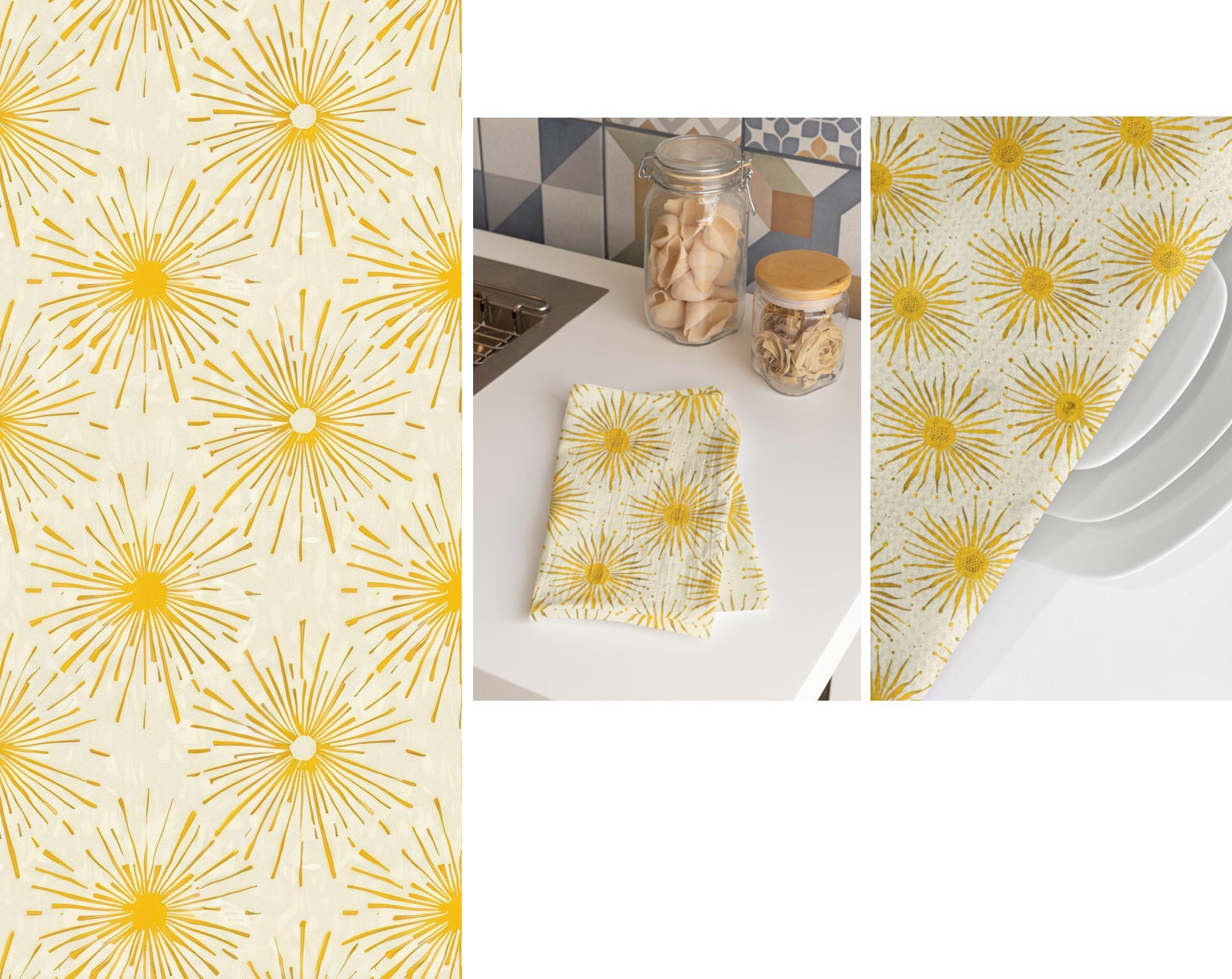 12 Seamless Sun Patterns | Sunshine Digital Paper | Instant Download ...