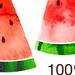 Watermelon Digital Clipart, Watercolor Illustrations Watermelon Slices ...